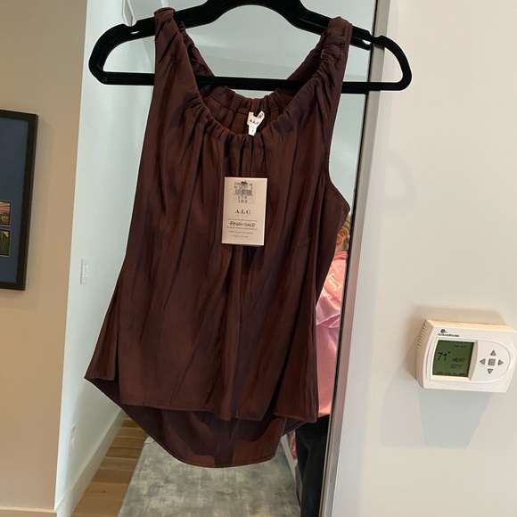 A.L.C. | Tops | Alc Brown Tank Top | Poshmark